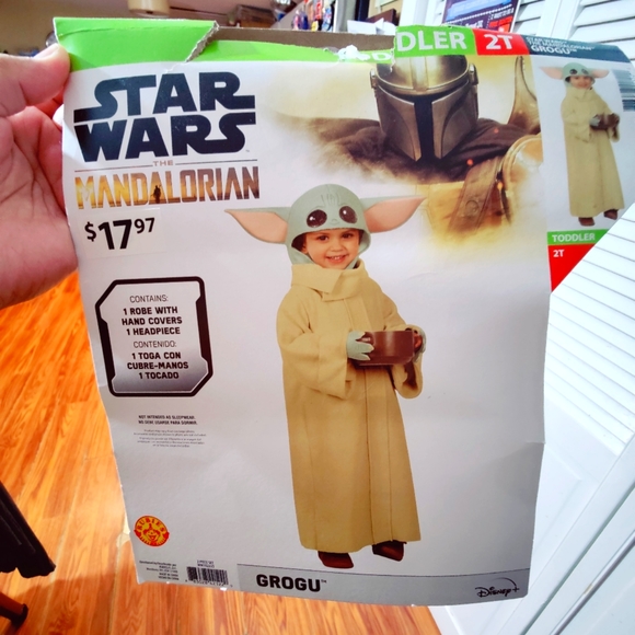Disney | Costumes | Star Wars Halloween Costume Grogu 2t | Poshmark